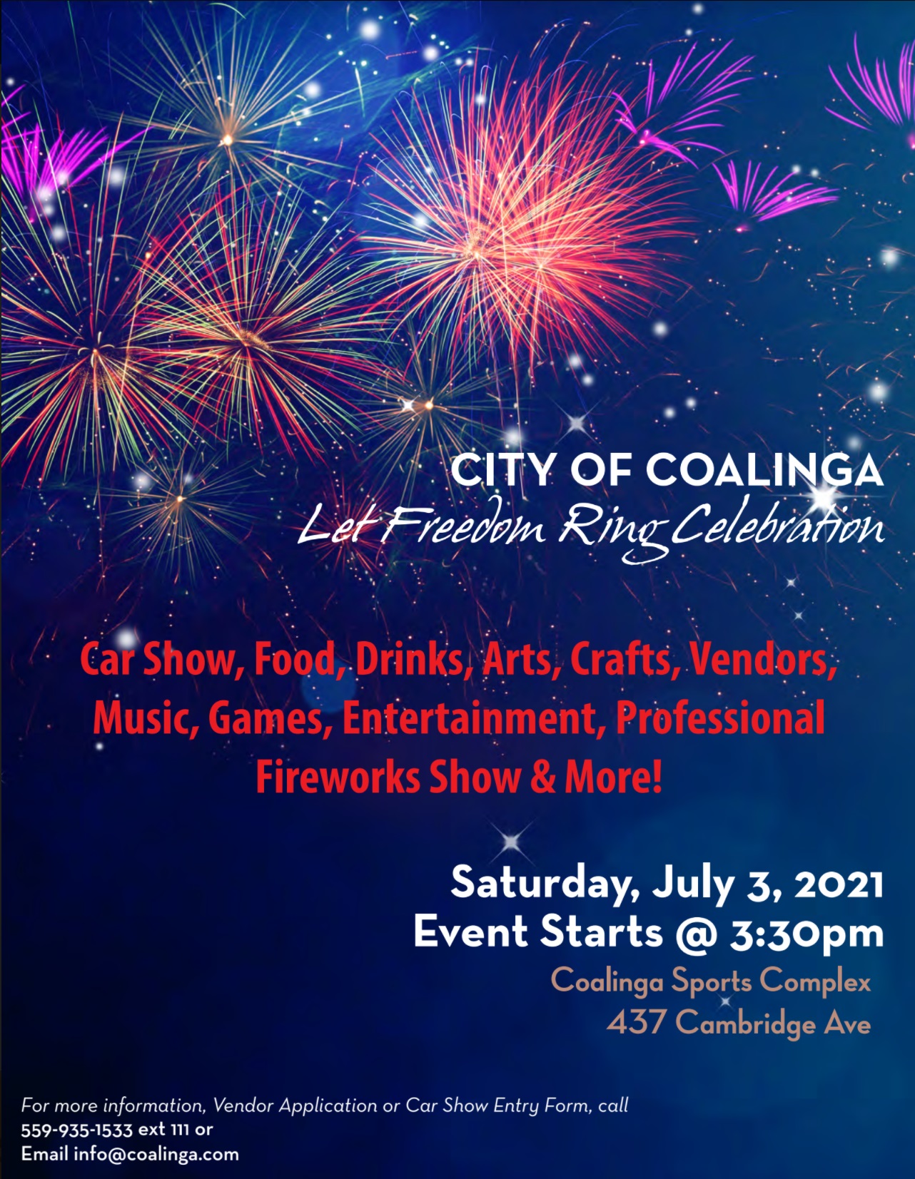 Events • Fun – Coalinga Press