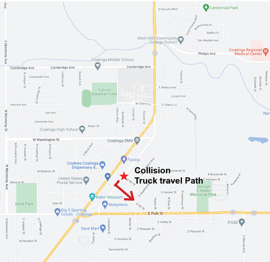 HIT AND RUN LEAVES VICTIM SERIOUSLY INJURED – Coalinga Press