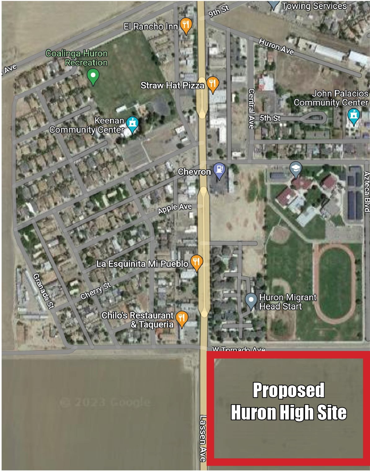 Huron To Get Its Own High School – Coalinga Press