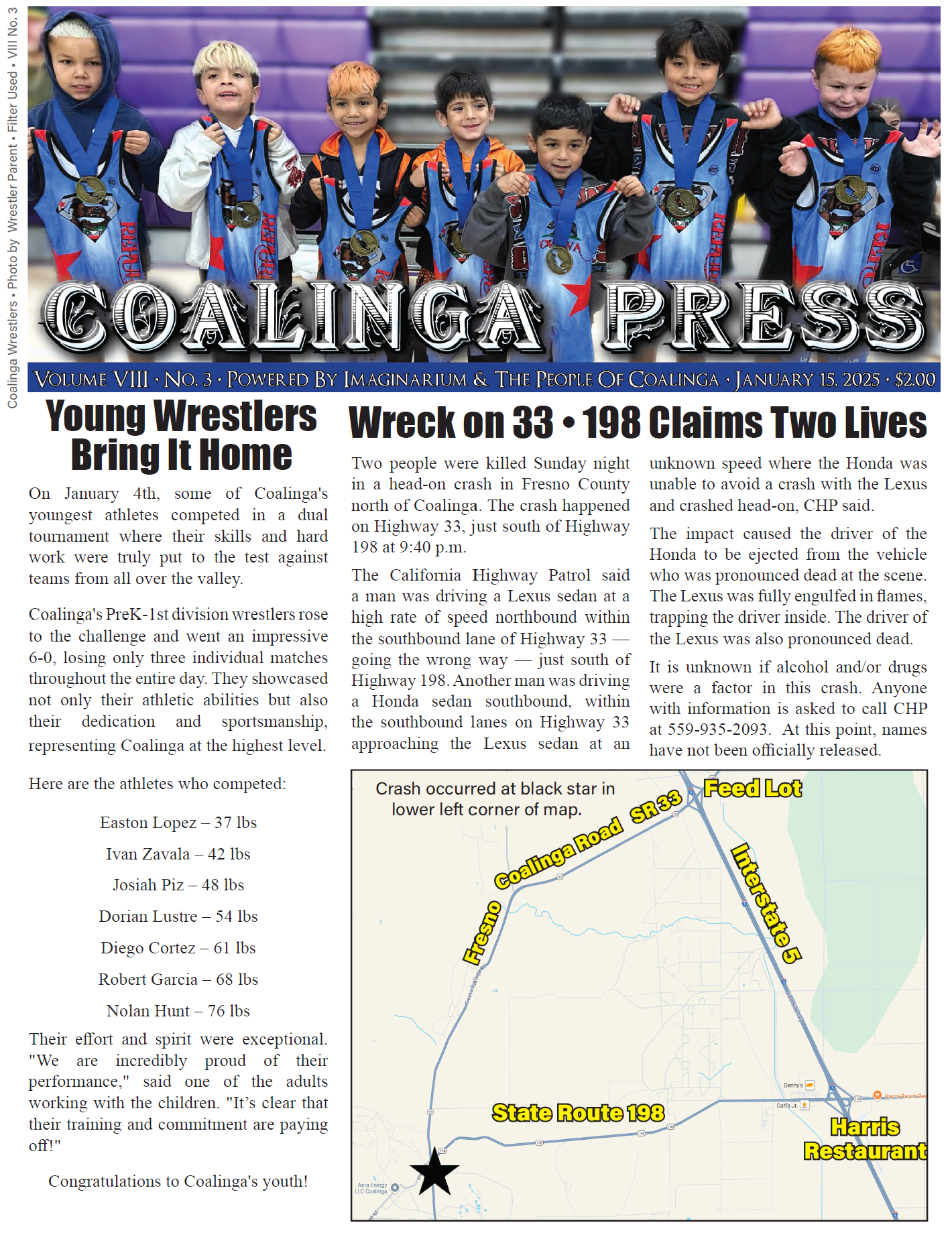 Coalinga Press – ACCURATE & RELEVANT LOCAL NEWS