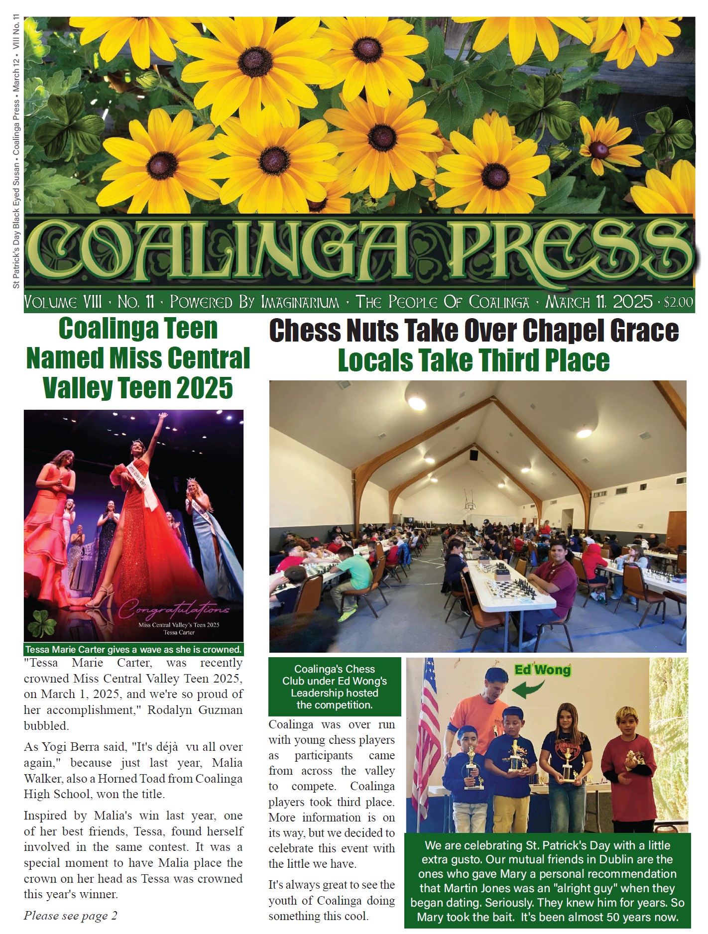 Coalinga Press – ACCURATE & RELEVANT LOCAL NEWS