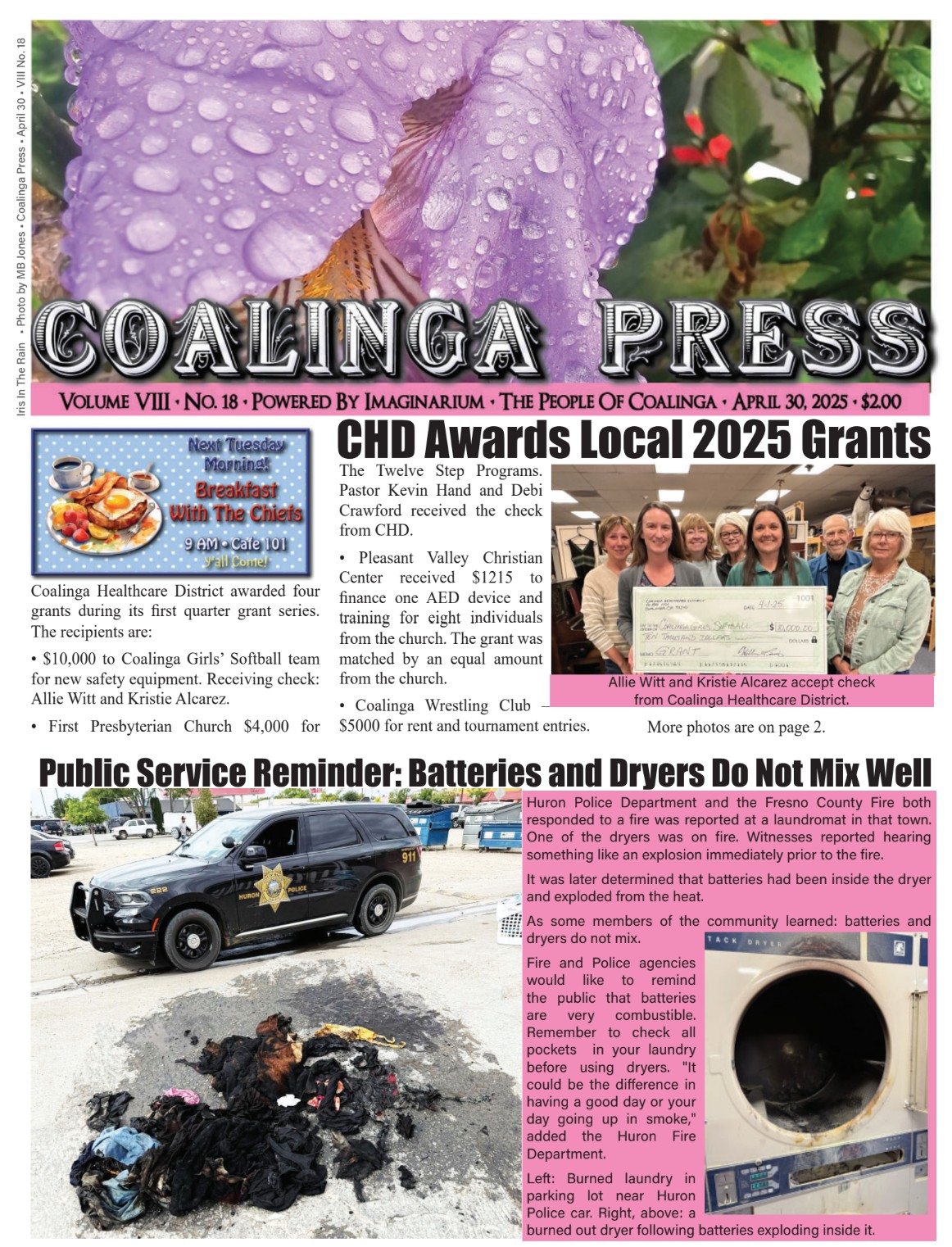 Coalinga Press – ACCURATE & RELEVANT LOCAL NEWS