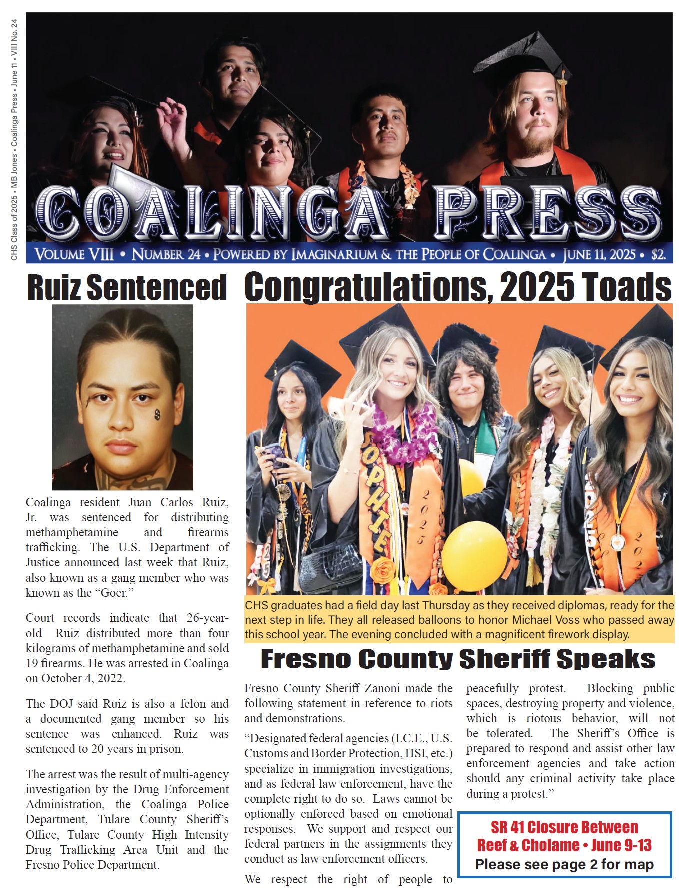 Coalinga Press – ACCURATE & RELEVANT LOCAL NEWS